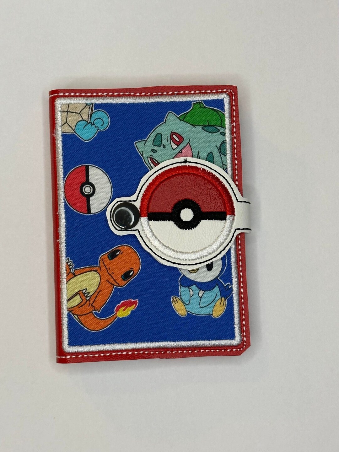 Pokeball Plus 10 Tab Options Mini Composition Book, Applique Snap Cover ...