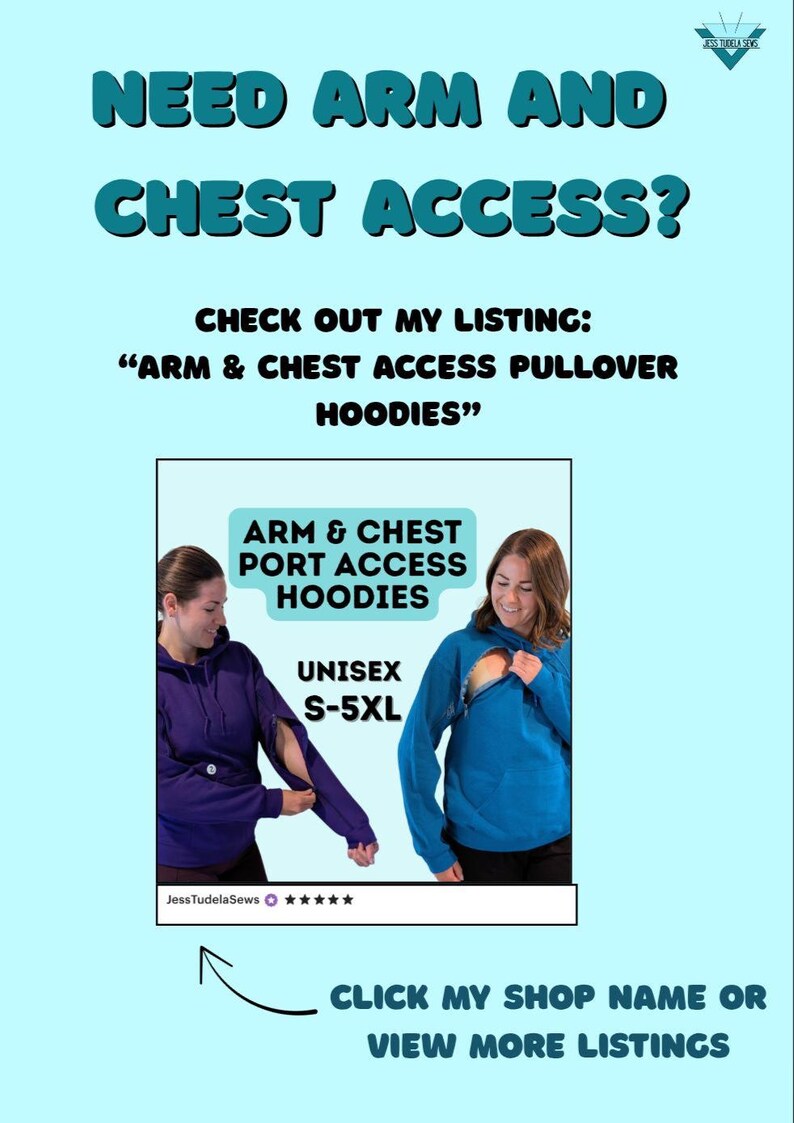 Tie Dye Adaptive Hoodies: Zippered Sleeve Access, Dialysis/chemo - Etsy