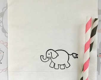Elephant napkins | Etsy