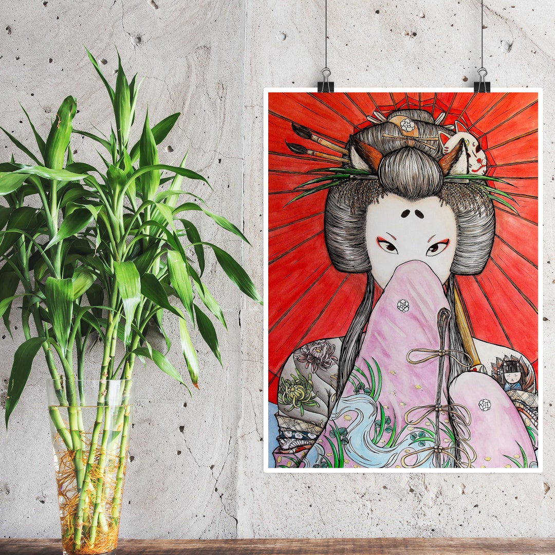 Kuzunoha - Print - Etsy