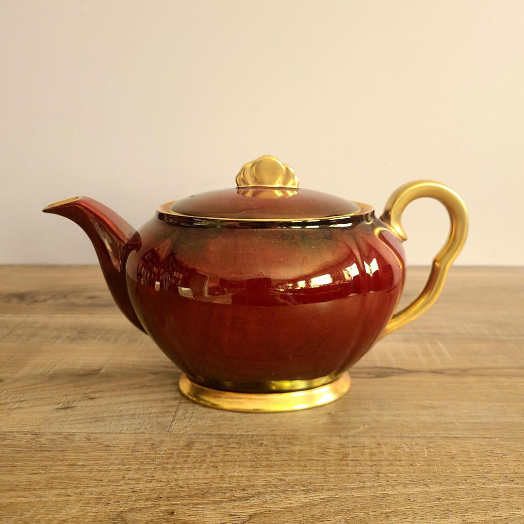 Vintage C.1930s Carlton Ware Rouge Royale Made in England Ceramic Oval ...