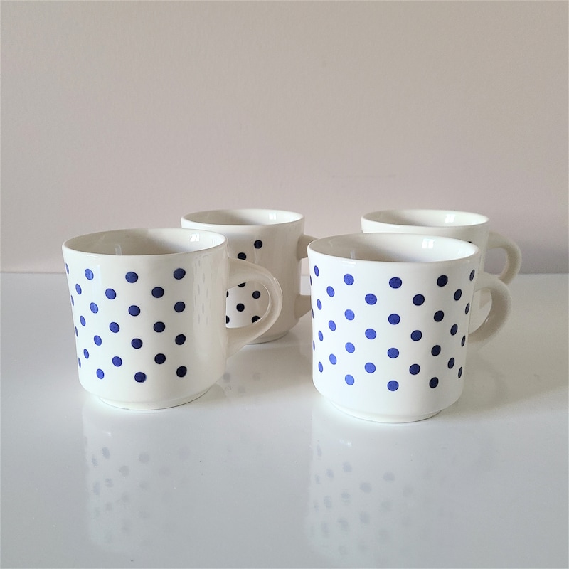 Polka Dot Tea Cups - Etsy