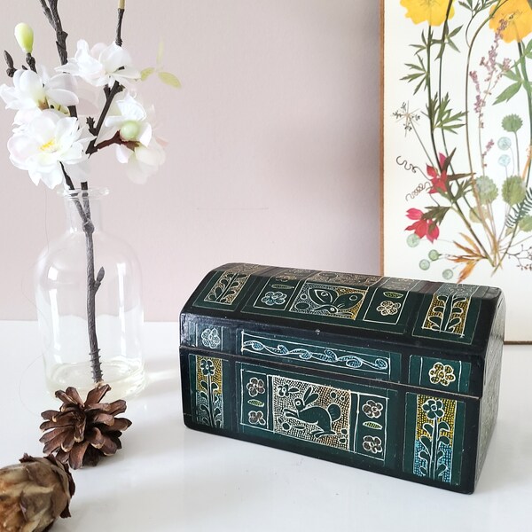 Hand Painted Chest - Etsy