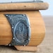 Vintage Large Varsovia Wooden Jewelry Box With Pewter Metal Details ...