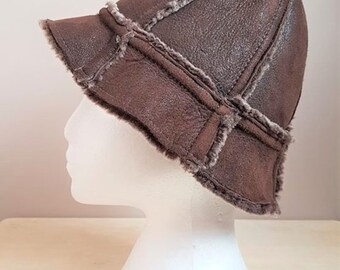 Shearling Hat - Etsy