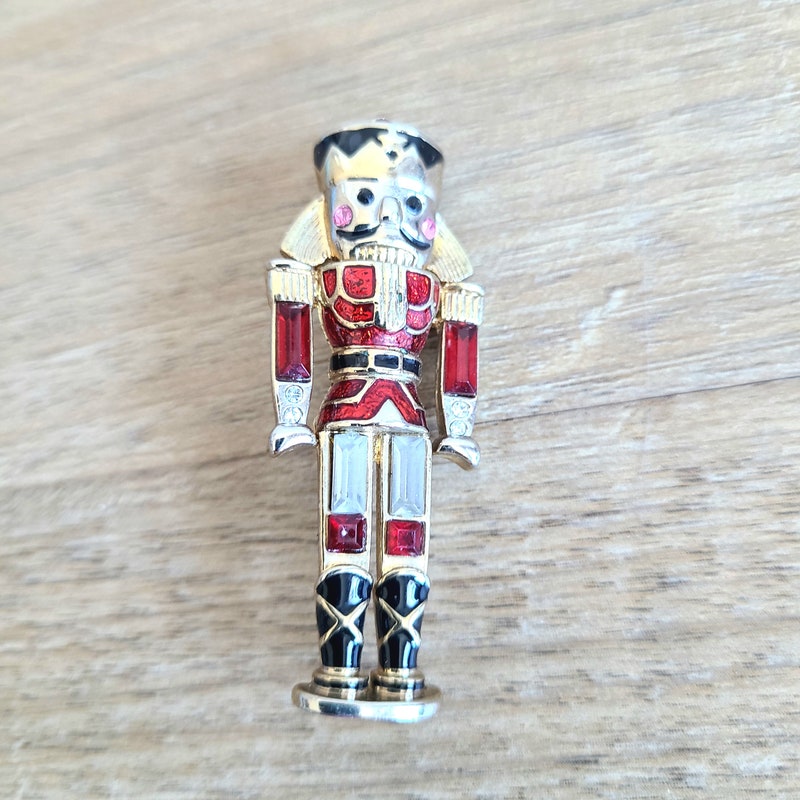 Nutcracker Enamel Pin - Etsy