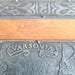 Vintage Large Varsovia Wooden Jewelry Box With Pewter Metal Details ...