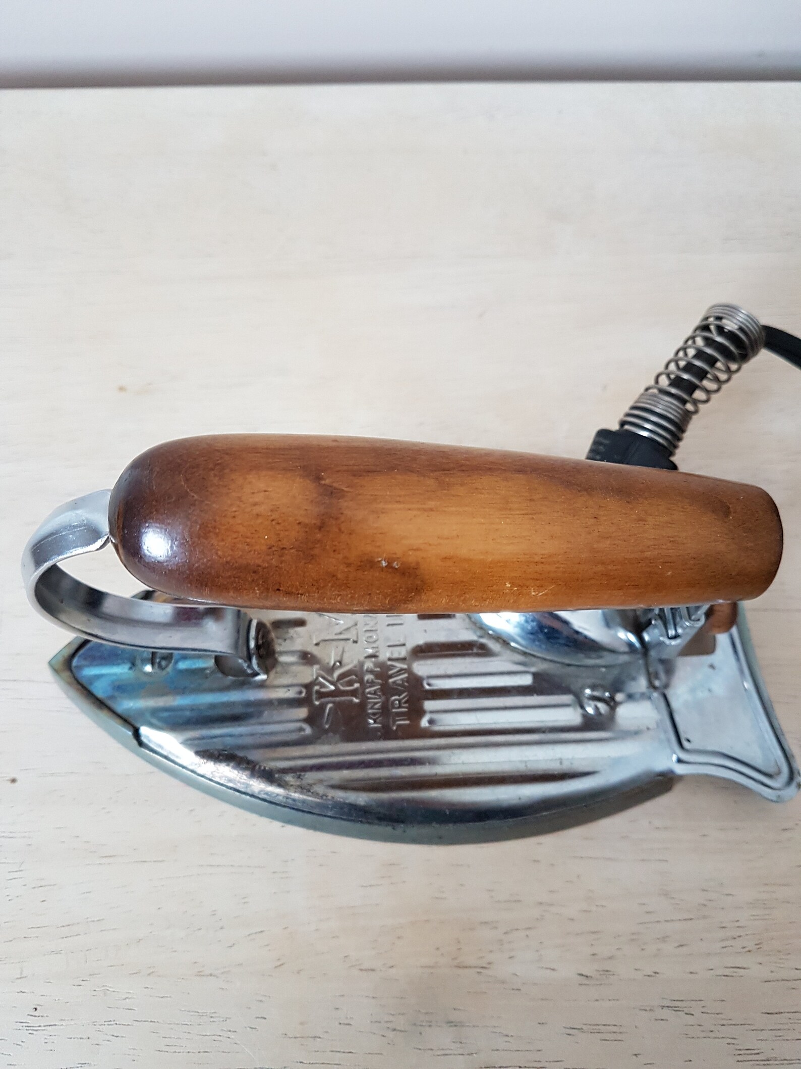 Vintage K M Knapp Monarch Travel Iron. | Etsy