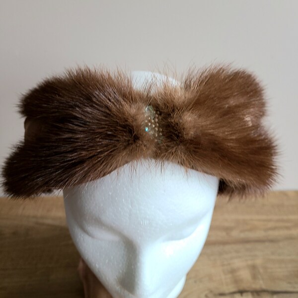 Mink Fur Headband - Etsy