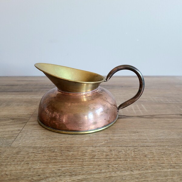 Copper Creamer - Etsy