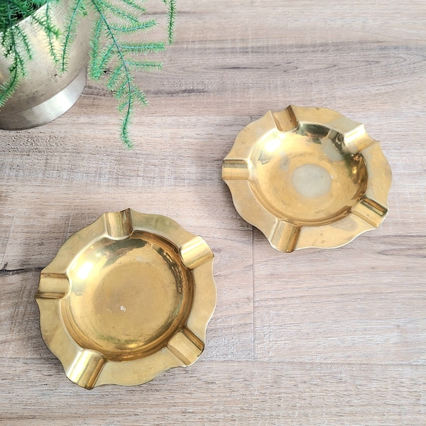 Brass Ashtray - Etsy