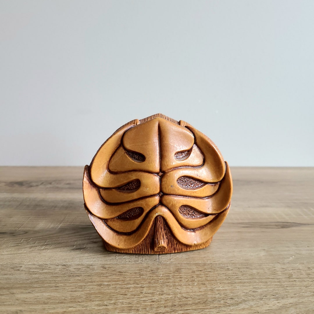 Coco Joe's Monstera Polynesia Holder. Tiki Napkin, Letter Holder. - Etsy