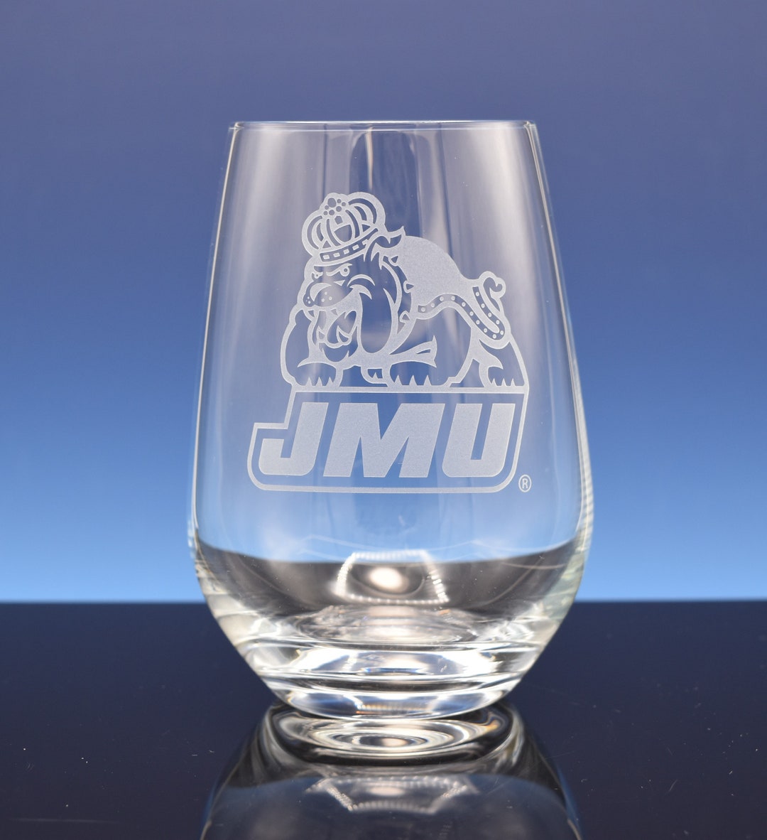 JMU Stemless-large - Etsy