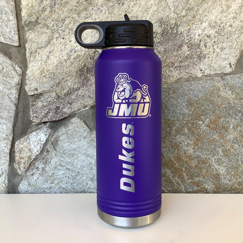 JMU "university" Water Bottle - Etsy