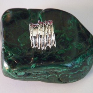 Handcrafted Four Band Sterling Silver Spinner Ring - Etsy