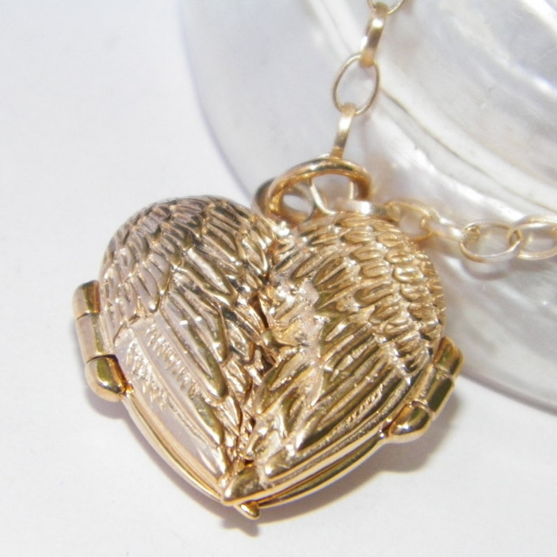 Angel Locket - Etsy