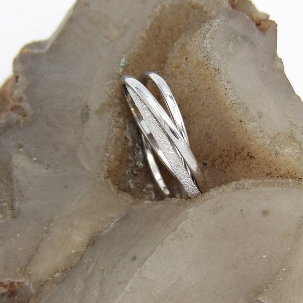 Triple Rolling Ring - Etsy