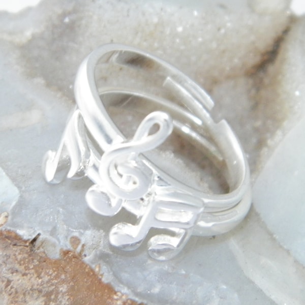 Music Note Ring - Etsy