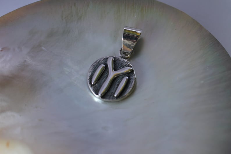 925 Sterling Silver IYI Symbol of Tangra Sun God - Etsy