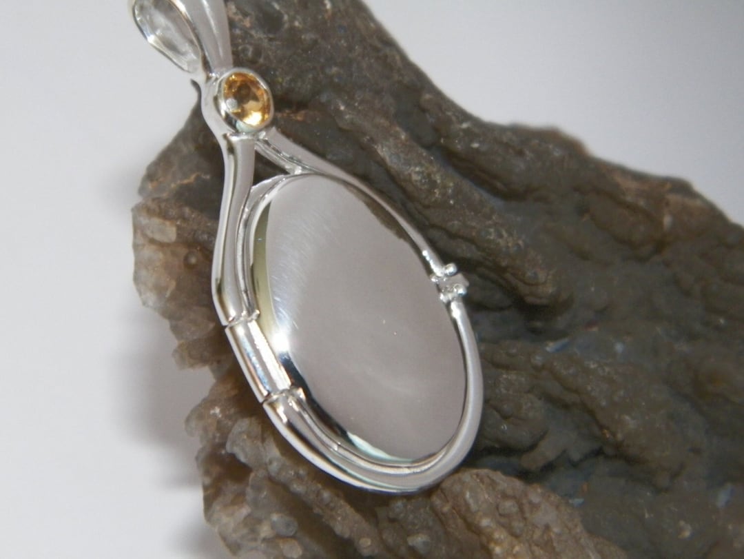 Hand Made in USA 41 Mm-20 Mm Handcrafted 925 Sterling Silver 4 Mm ...