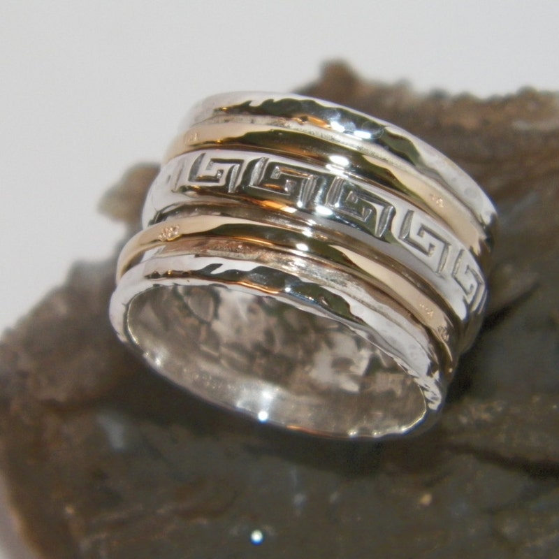 Gold Spinner Ring - Etsy