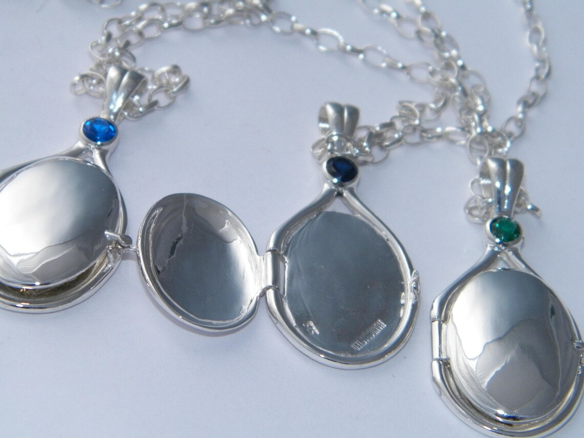 Lot of 3 Pcs 925sterling Silver Lockets H2O Just Add Water Mermaids ...