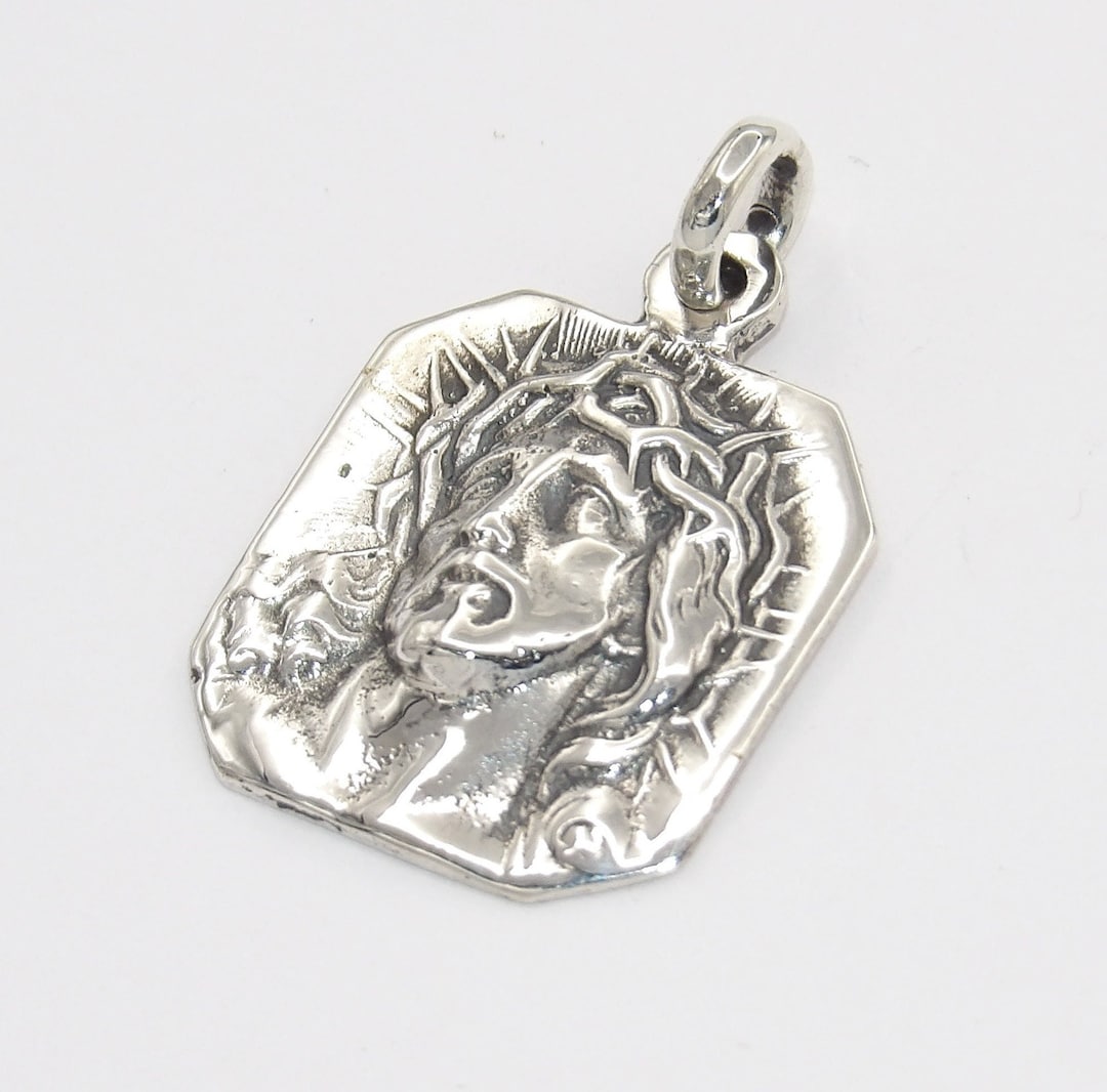 Hand Made in USA Handcrafted .925 Oxidized Sterling Silver Detailed 3D ...