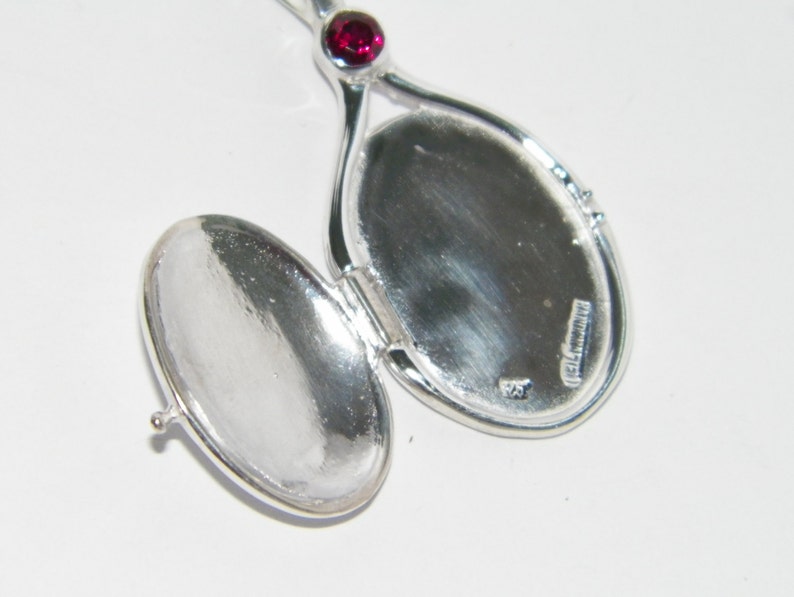 Hand Made in USA Size 41 Mm-20 Mm Handcrafted 925 Sterling Silver 4 Mm ...