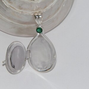 Hand Made in Usa41mm-20mm Handcrafted SOLID 925 Sterling Silver 4mm Lab ...