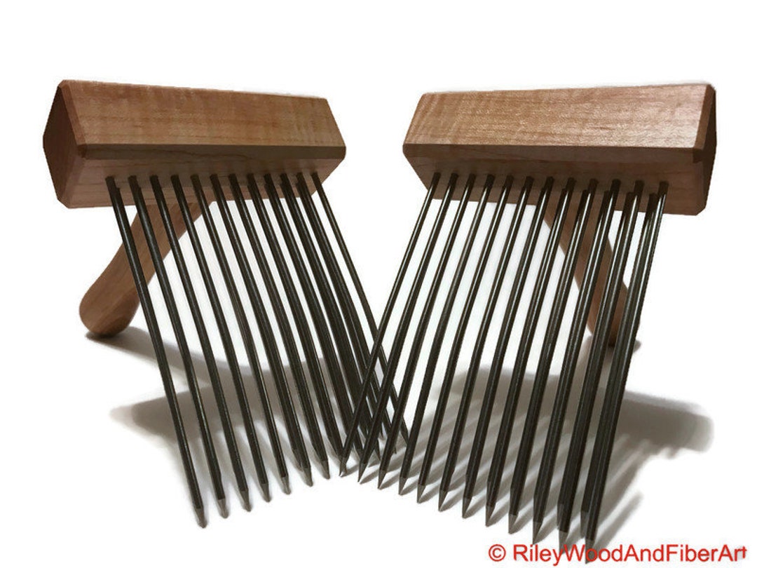 Wool Combs - Pair - Etsy