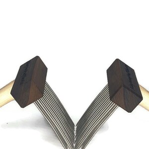 Wool Combs Double Row Standard Walnut at Demarcation W/ Maple - Etsy