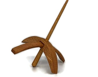 Turkish Drop Spindle Medium Red Oak W/ White Oak - Etsy