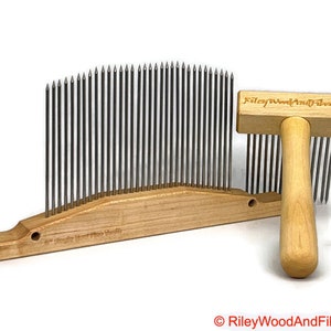 6" Hackle Single Row Fine Tooth W/ Comb Set - Etsy
