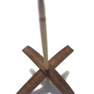 Turkish Drop Spindle Quarter-sawn White Oak With Maple Shaft - Etsy