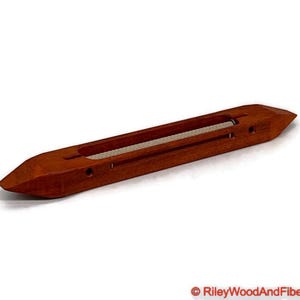 Slim Boat Shuttle - Closed Bottom; 10" - Purple Heart, Padauk ...
