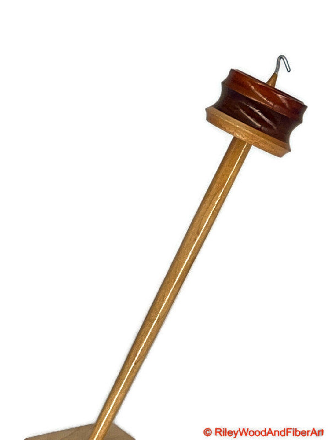Top Whorl Drop Spindle: Allo, African Mahogany, and Maple - 24 Grams - Etsy