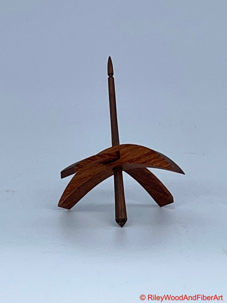 Turkish Drop Spindle Medium Tzalam W/ Walnut - Etsy