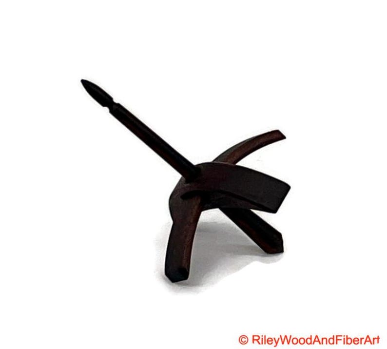 Turkish Drop Spindle Mini Walnut W/ Jobillo - Etsy