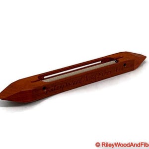 Slim Boat Shuttle - Closed Bottom; 10" - Purple Heart, Padauk ...
