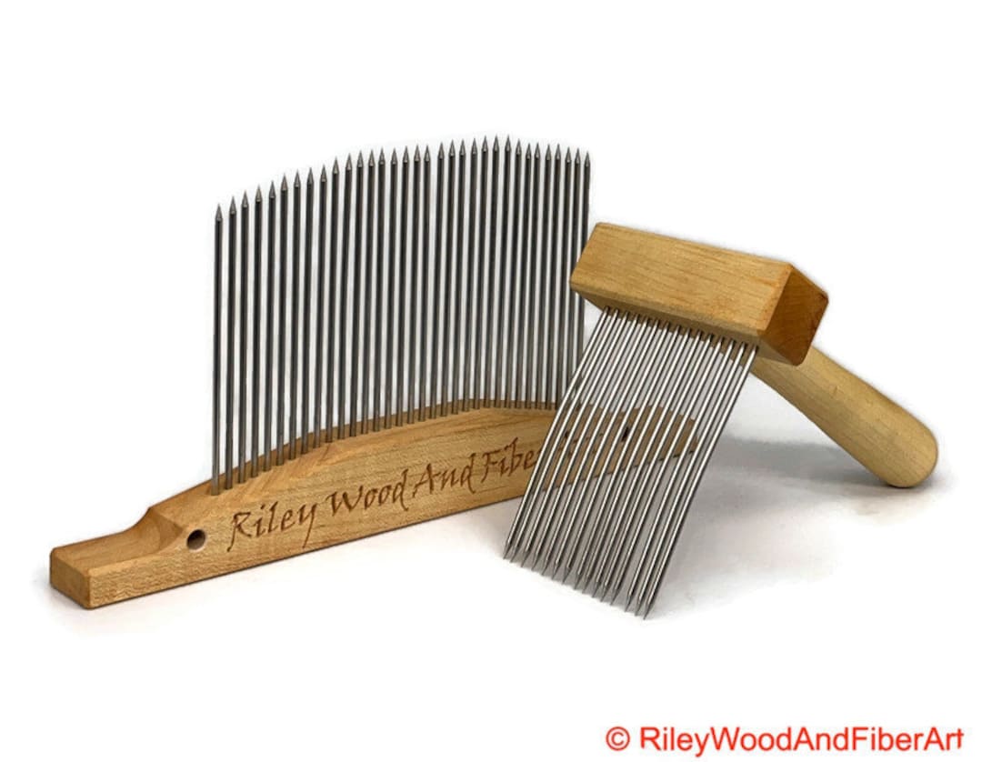 6" Hackle Single Row Fine Tooth W/ Comb Set - Etsy