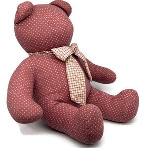 Hand-made Stuffed Adult Bear Red Diamond - Etsy