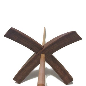Turkish Drop Spindle Quarter-sawn White Oak With Maple Shaft - Etsy