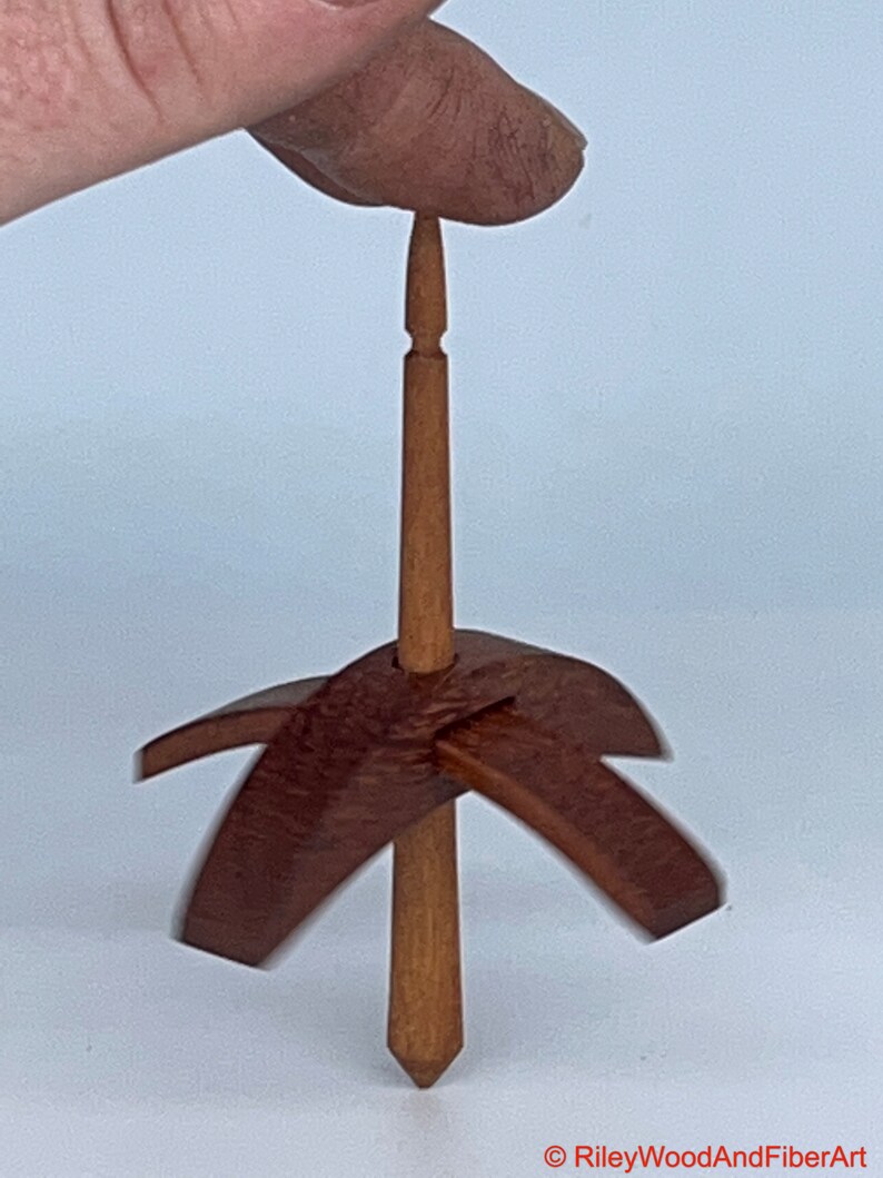 Turkish Drop Spindle Mini Tzalam W/ Maple Heartwood - Etsy