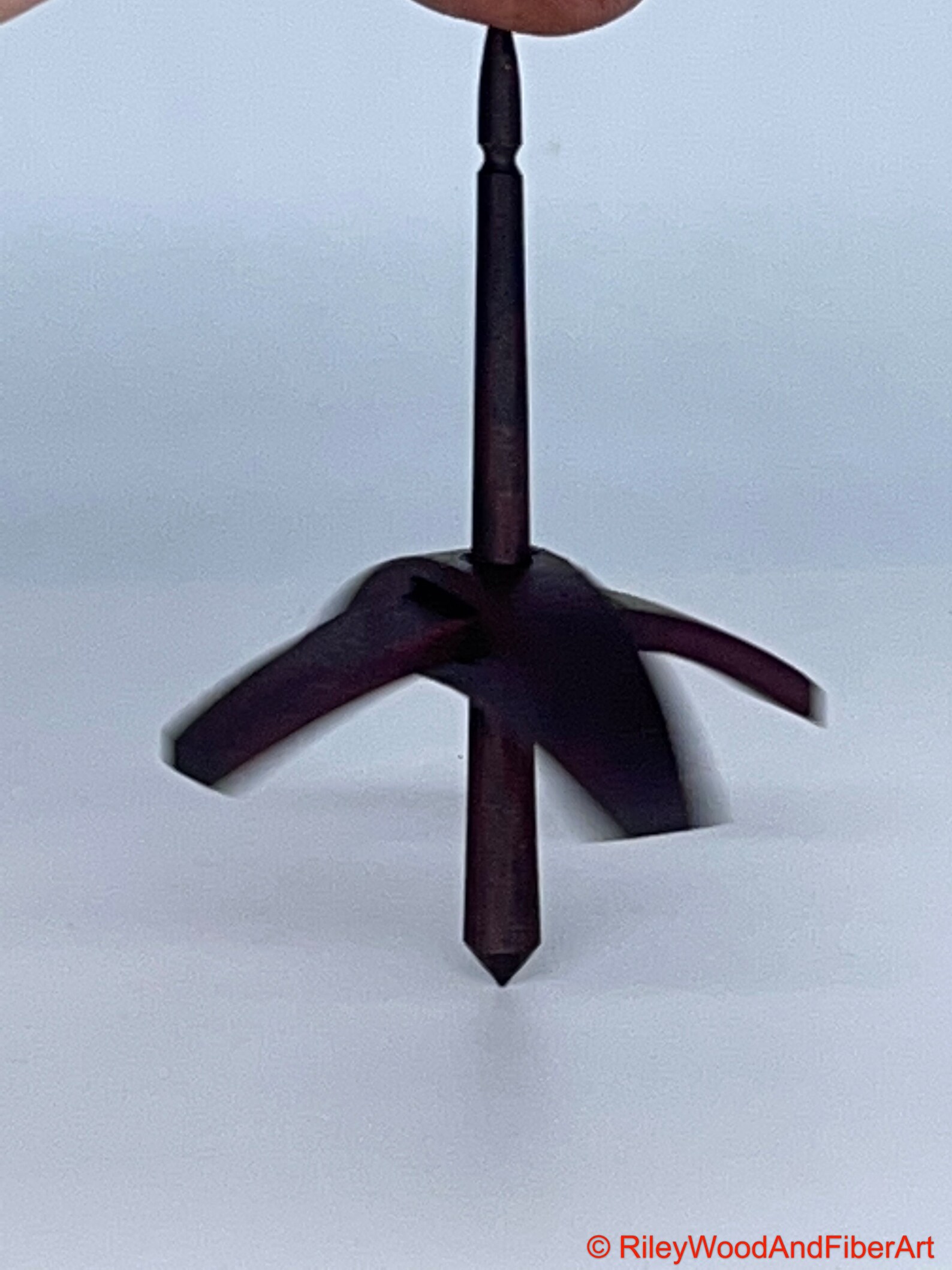 Turkish Drop Spindle Mini Purple Heart W/ Cocobolo - Etsy