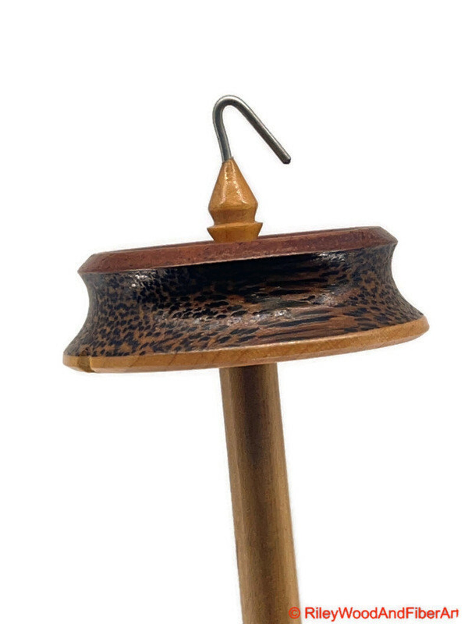 Top Whorl Drop Spindle; African Mahogany, Black Palm, Maple - 29g - Etsy
