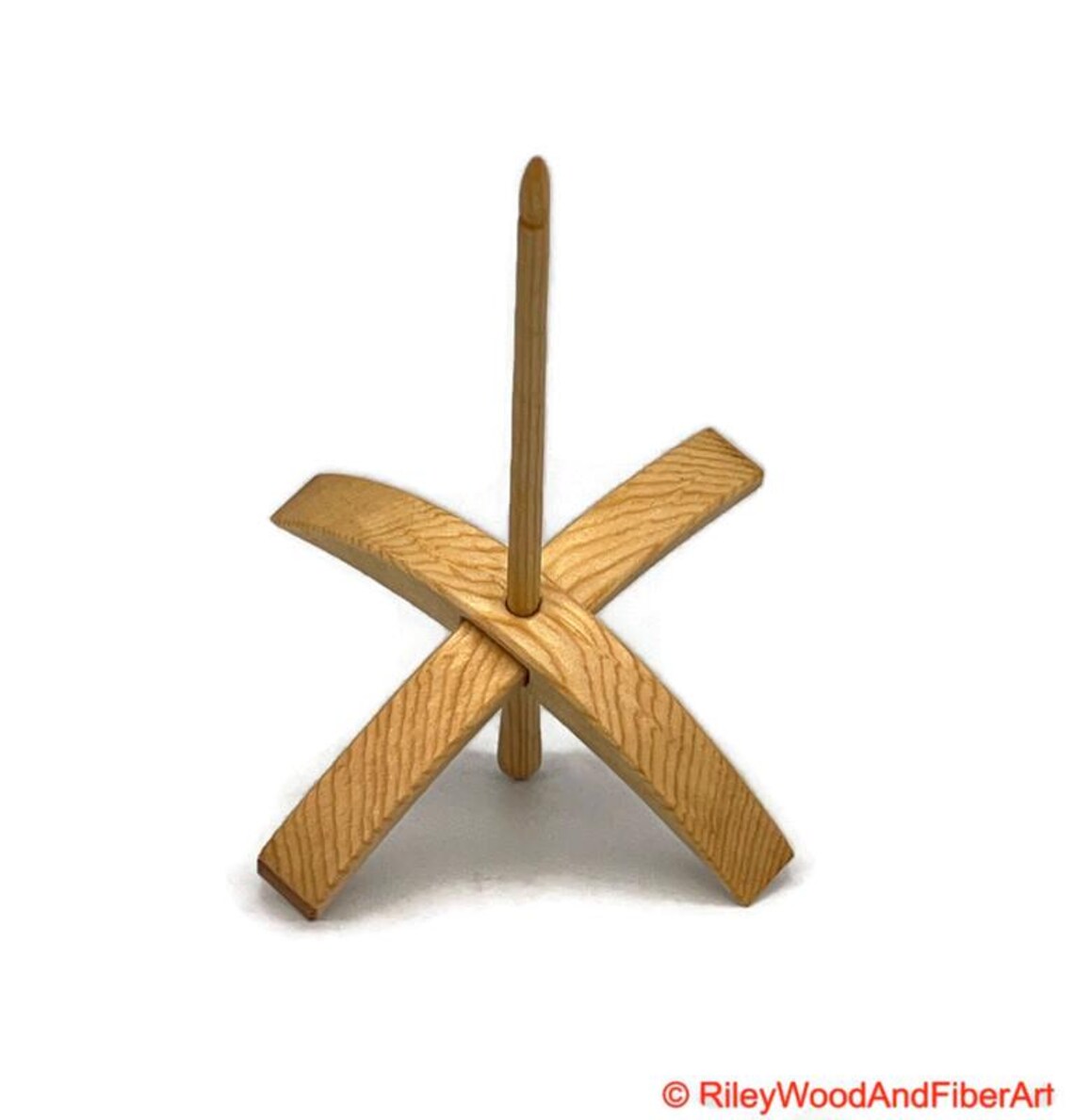 Mega Turkish Drop Spindle - Sitka Spruce Whorl With Maple Shaft - Etsy