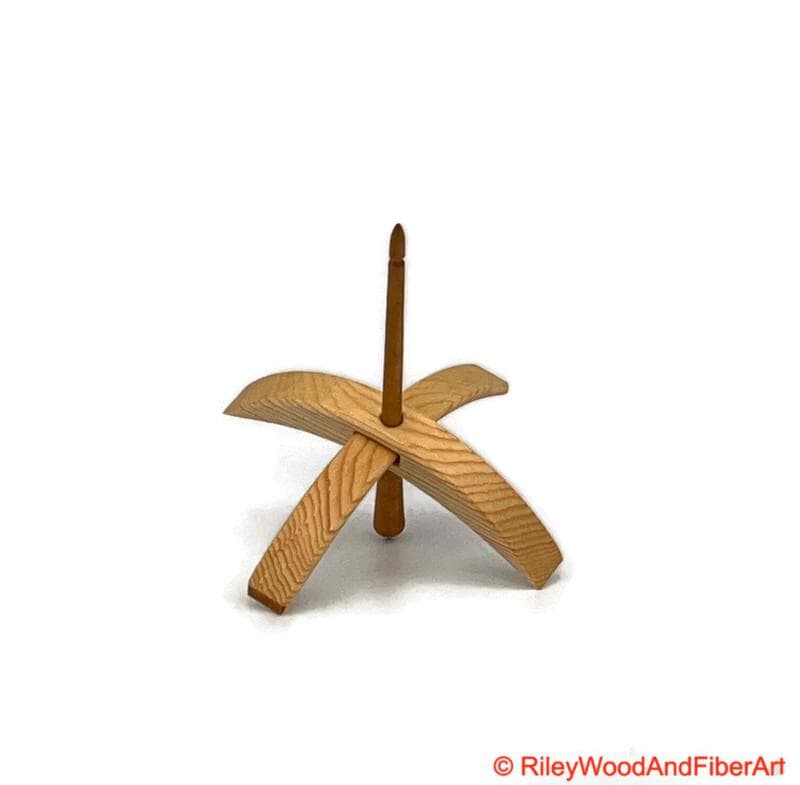 Turkish Drop Spindle Medium Sitka Spruce W/ Cherry Sapwood - Etsy