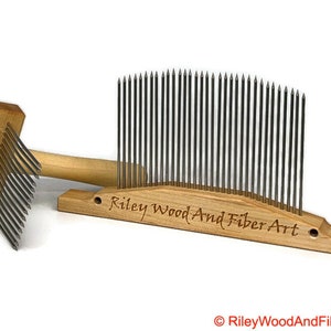6" Hackle Single Row Fine Tooth W/ Comb Set - Etsy