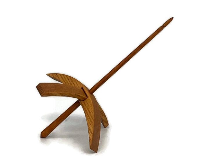 Turkish Drop Spindle Mega Hickory W/ Cherry - Etsy