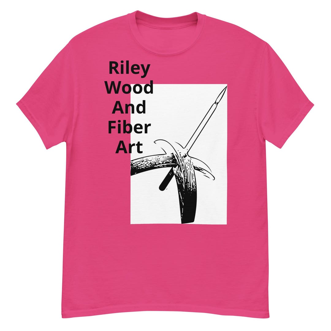 Shirt - Riley Wood and Fiber Art Logo - Etsy